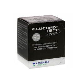 Glucofix Tech Sensor (Pack of 50) – Precise Glucose Strip for Tech ...